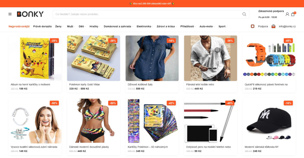 Bonky eshop: Recenze, podvod, zkušenosti, cena, reklamace | Modio.cz