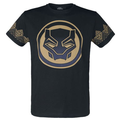 Black Panther Wakanda Forever - Symbol and Pattern Tričko černá | Modio.cz