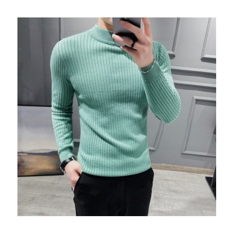 Elegantný pánsky rolák so stojatým golierom JFC FASHION | Modio.cz