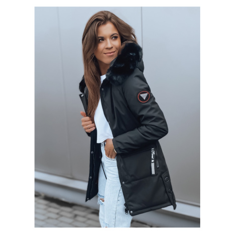 Dámská bunda zimní parka s kapucí a kožíškem ELIEN DStreet | Modio.cz