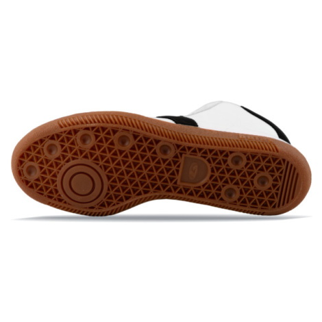 Botas Iconic High Shadow - Dámské kožené tenisky / botasky černo-bílé ...