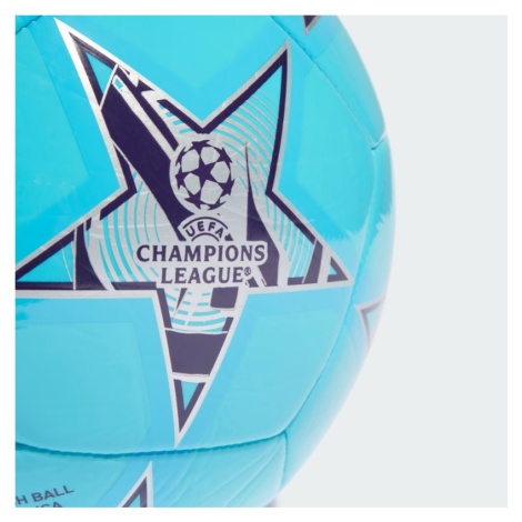 Fotbalový míč ADIDAS UCL CLB-IA0948-bright cyan silver met. | Modio.cz