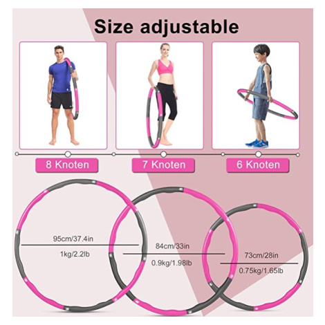 Gymnastická obruč Biaoqinbo Hula Hoop | Modio.cz