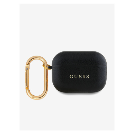 Guess PU Grained Classic Logo Pouzdro pro AirPods Pro 2 Black | Modio.cz