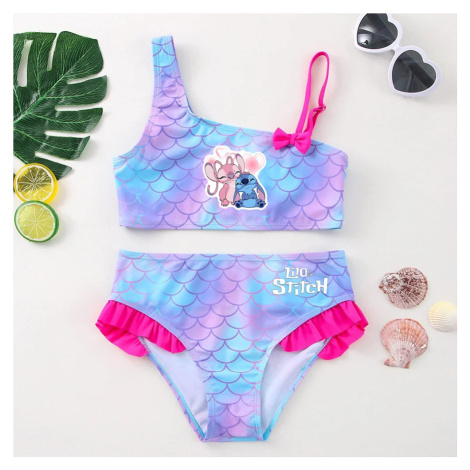 Dívčí plavky Lilo & Stitch – dvoudílné | Modio.cz
