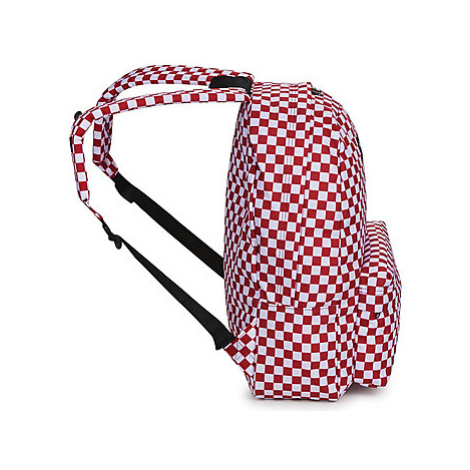 Vans OLD SKOOL CHECK BACKPACK Červená | Modio.cz