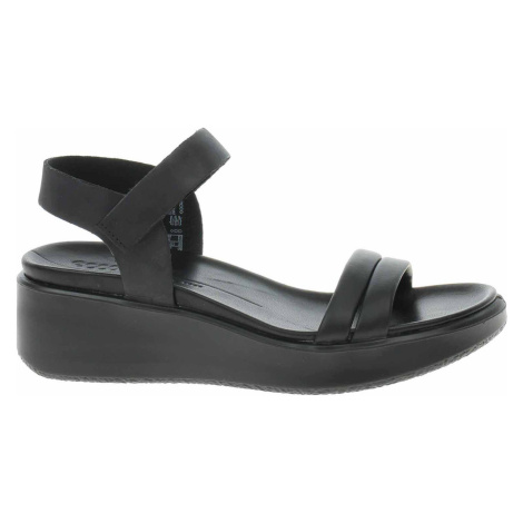 Ecco Dámské sandály Flowt Wedge LX W 27330351052 black-black Černá ...