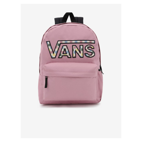 Růžový dámský batoh VANS Realm Flying | Modio.cz