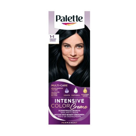 Palette Intensive Color Creme barva na vlasy Modročerný 1-1 | Modio.cz