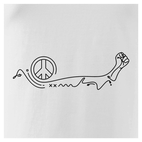 Pěst a symbol míru - Sailor dámské triko | Modio.cz