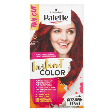Schwarzkopf Palette Instant Color barva na vlasy Granátově Červený 8 ...