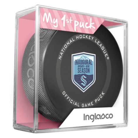 Seattle Kraken puk official game puck 2021-2022 new fan pink | Modio.cz