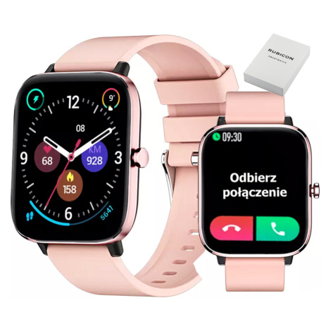 Dámské chytré hodinky SMARTWATCH Rubicon RNBE37 - Rose Gold (sr001a ...