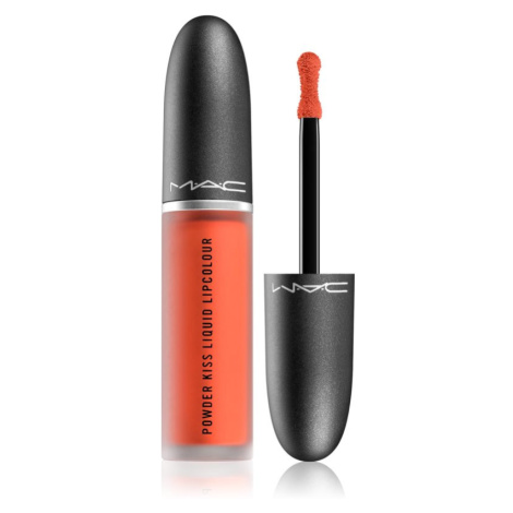 MAC Cosmetics Powder Kiss Liquid Lipcolour matná tekutá rtěnka odstín ...