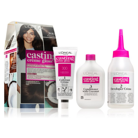 L’Oréal Paris Casting Creme Gloss barva na vlasy odstín 300 Espresso 1 ...