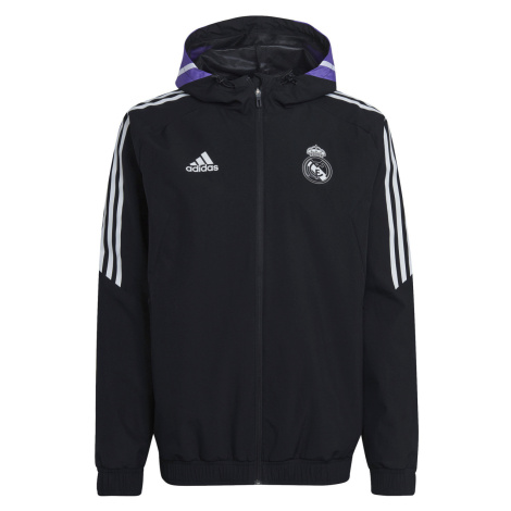 Adidas Veste de Survêtement Real Madrid 2022/23 Černá | Modio.cz