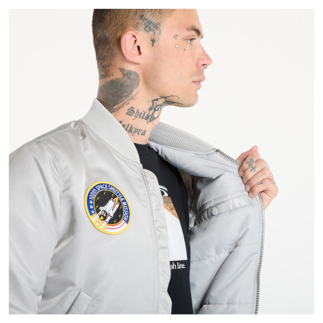 Bomber Alpha Industries MA-1 VF Vintage Fit NASA Pastel Grey | Modio.cz