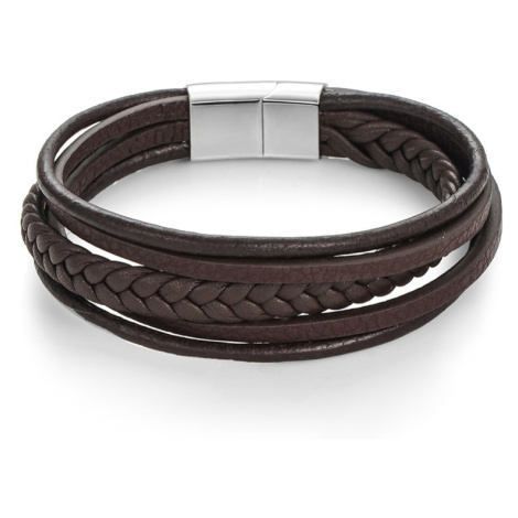 Daniel Dawson Pánský náramek Oliver, kůže, chirurgická ocel - různé ...