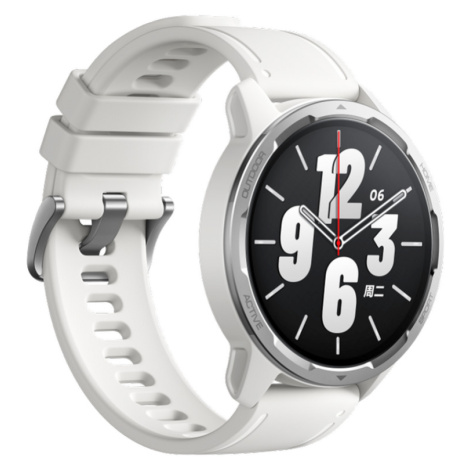 XIAOMI Watch S1 Active GL Moon White chytré hodinky | Modio.cz