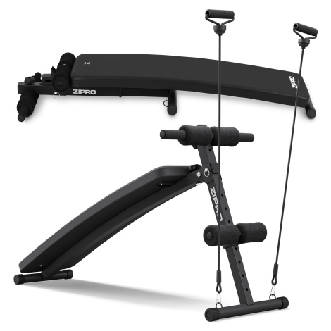 ZIPRO Posilovací lavice Slant s nástavci | Modio.cz