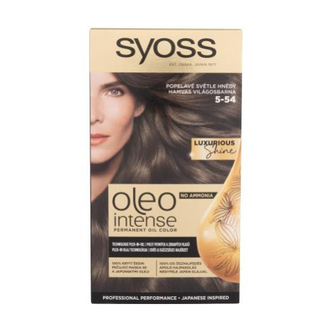 Syoss Oleo Intense Permanent Oil Color 50 ml barva na vlasy pro ženy 5 ...