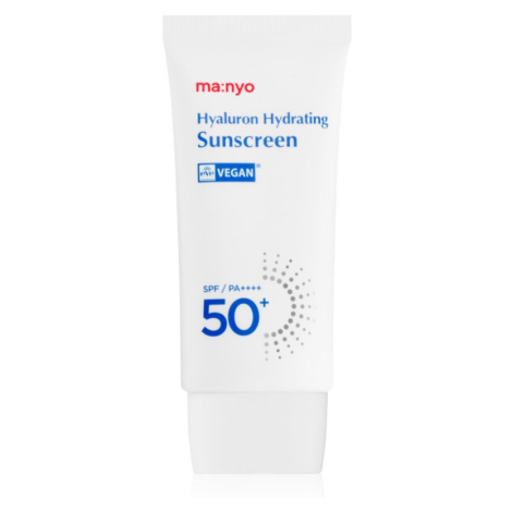 Ma:nyo Hyaluron Hydrating Sunscreen ultra lehký ochranný fluid SPF 50 ...