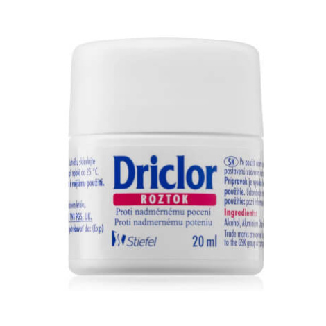 Driclor Antiperspirant roll-on proti nadměrnému pocení Solution 20 ml ...