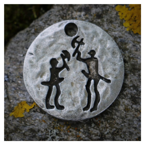 Drakkaria SEKERNÍCI, válečnický amulet, skalní rytina Tanum, Švédsko ...