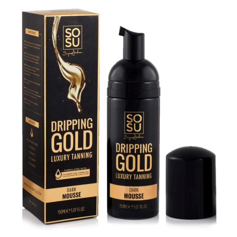 SOSU Dripping Gold Luxury Mousse Samoopalovací pěna dark 150 ml SOSU ...