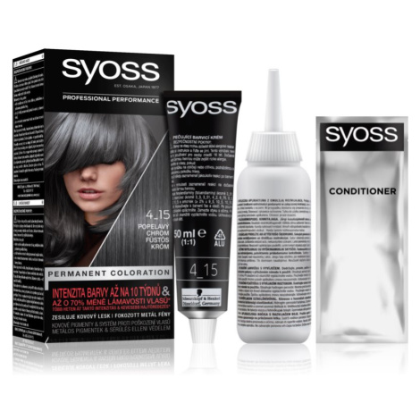 Syoss Color permanentní barva na vlasy odstín 4-15 Dusty Chrome | Modio.cz