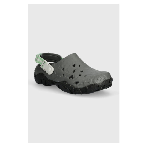 Pantofle Crocs All Terains Atlas Clog pánské, šedá barva, 208391.0DA ...