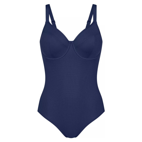 Dámské jednodílné plavky Summer Glow OW 01 sd - - tm. modré 00YA ...