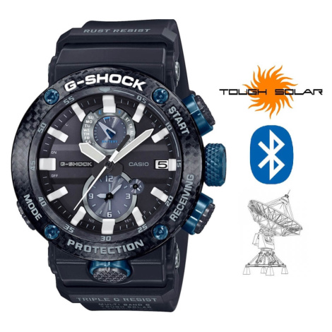 Casio G-Shock GWR-B1000-1A1ER Gravitymaster Bluetooth Solar Carbon Core ...