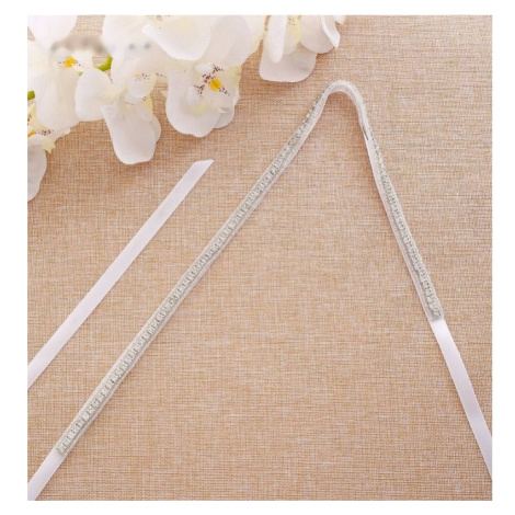 Tenký pásek na svatební šaty | Modio.cz