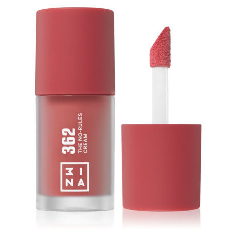3INA The No-Rules Cream multifunkční líčidlo pro oči, rty a tvář odstín 362 - Classic, soft pink ...