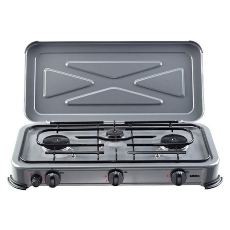 Plynový vařič Gimeg Tříplotýnkový plynový vařič se zapalovačem Barva ...