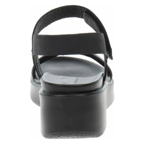Dámské sandály Ecco Flowt Wedge LX W 27330351052 black-black | Modio.cz