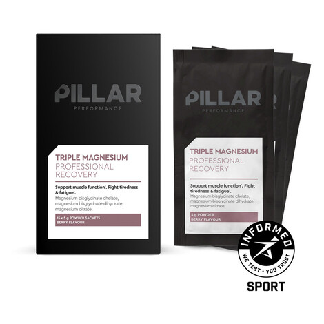 Pillar Triple Magnesium - Professional Recovery Berry 15x5 g | Modio.cz