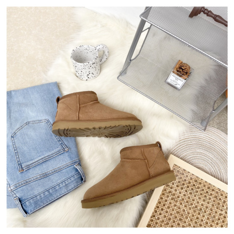 UGG Classic Ultra mini hnědé | Modio.cz