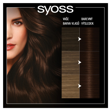 Syoss Oleo Intense Barva na vlasy 4-86 čokoládově hnědá 50 ml | Modio.cz